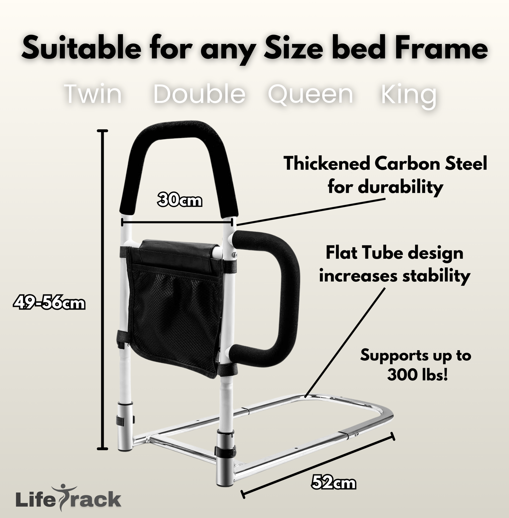 Bed Rail - Bed Safety for Elderly – LifeTrack